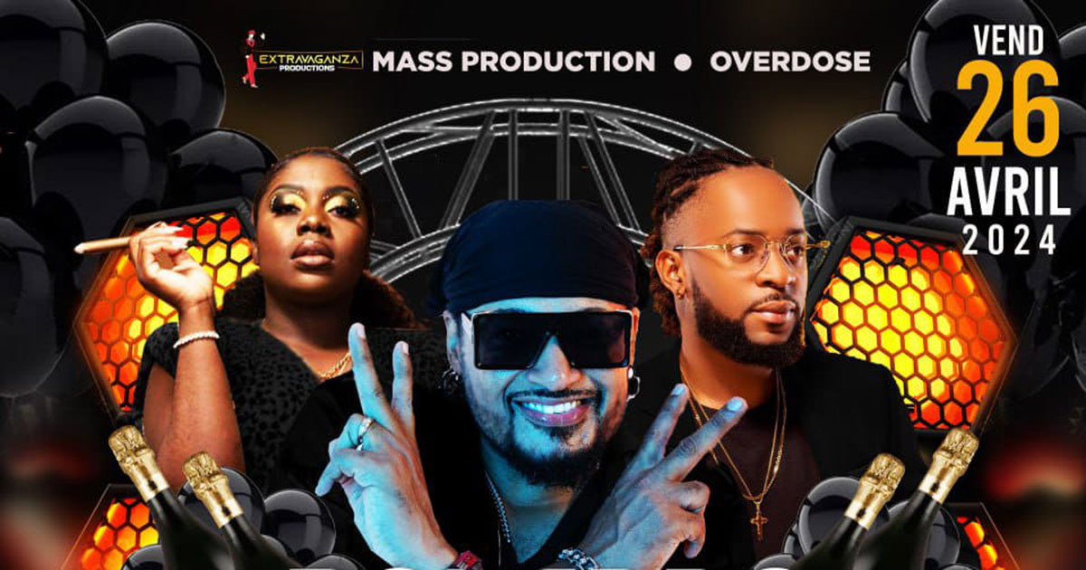 All Black Party with ALAN CAVE – TCHEKE – DON G – Ennery